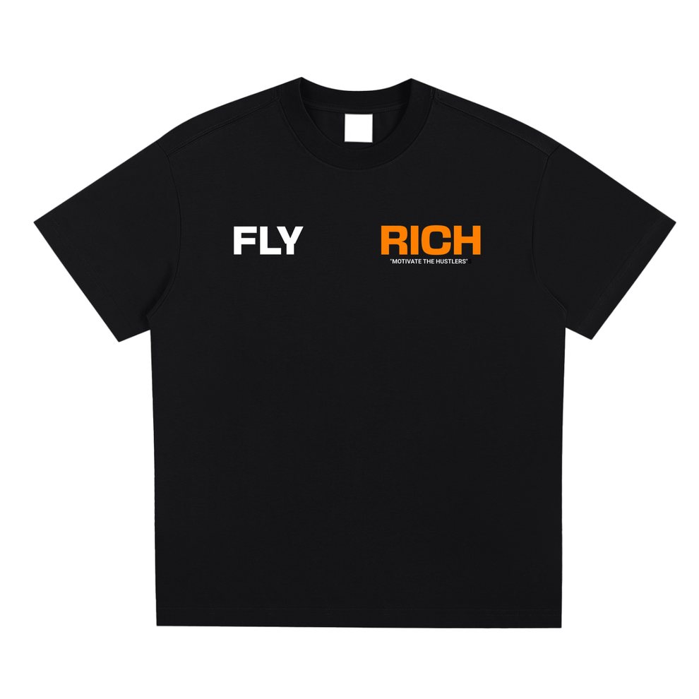 Fly Rich Motivate Tee – Flyrichclothingstoreco